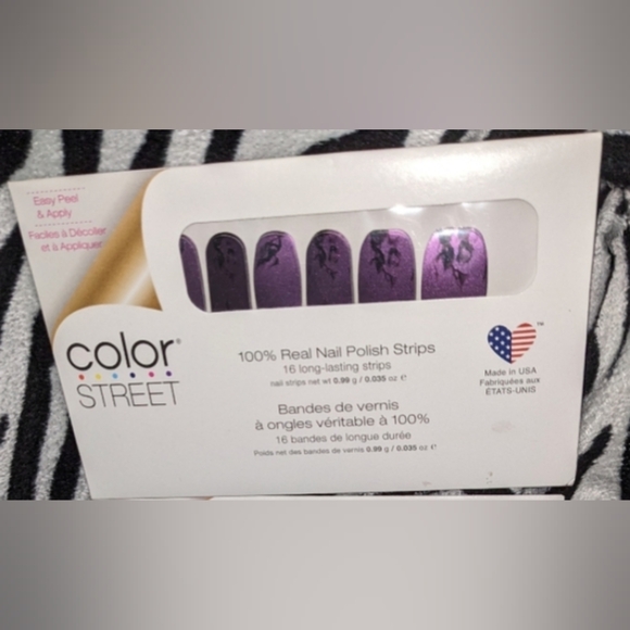 Color Street | Makeup | New Purple Color Streets Bundle Six Set Lot ...